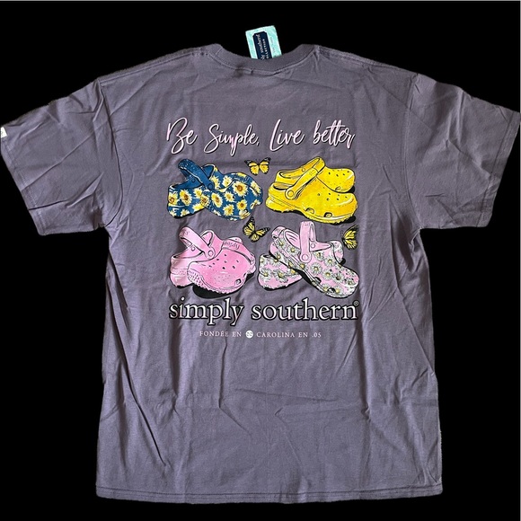 Simply Southern | Tops | Simply Southern Crocs Shirt | Poshmark